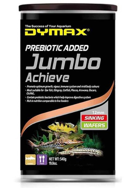 DYMAX JUMBO ACHIEVE 540G SINKING WAFER – Fins Fangs Feathers & Fur