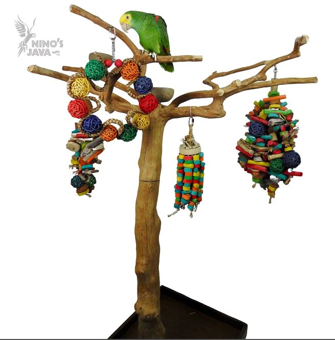 NINOS JAVA TREE STAND – Fins Fangs Feathers & Fur